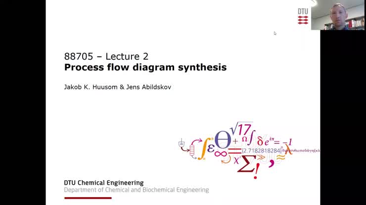 88701 Lecture 2 - Process flow diagram synthesis