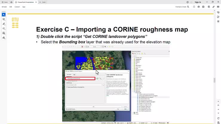 Downloading a roughnes map (1C)